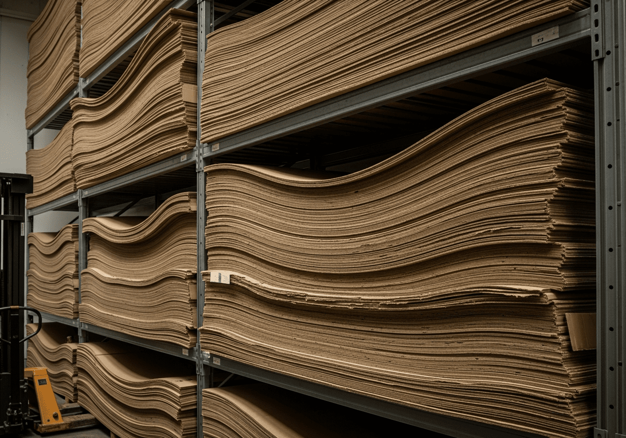 What Causes Warp in Corrugated Board?